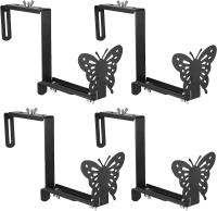 China Wall Mount Window Box Bracket with Adjustable Butterfly Design and Customized Plating for sale