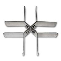China Galvanised Steel 8-pin Acoustical Insulation Impaling Clips for Sustainable Buildings for sale