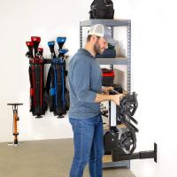 China Hitch Wall Mount Bike Rack Heavy Duty Wall Holder Hanger for Space-Saving Solution for sale