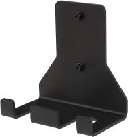 China Garage Vertical Barbell Storage Double Barbell Wall Mount Display Rack Support Fixed for sale