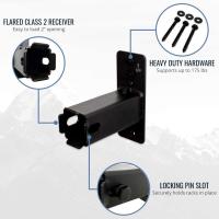 China Convenient Hitch Wall Mount Bike and Cargo Rack for Trailer Hitch Receiver Storage for sale