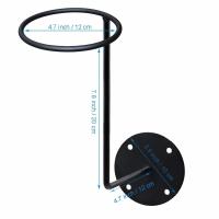 China Motorcycle Helmet Stand Rack Organizer for Football Coats Hats 774g Easy Installation for sale