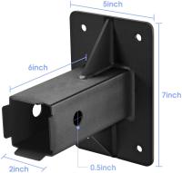 China Wall Mounted Bike and Cargo Rack Hanging Garage Organizer Heavy Duty Hitch Stand Holder for sale