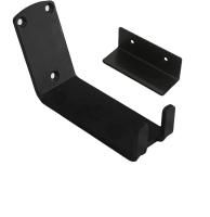 China Vertical Wall Mounted Bike Rack for Space Saving Black Bicycle Storage in Big Bike Club for sale