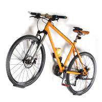 China Vertical Wall Mounted Bike Rack for Space Saving Black Bicycle Storage in Big Bike Club for sale
