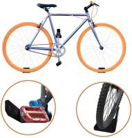 China Vertical Wall Mounted Bike Rack for Space Saving Black Bicycle Storage in Big Bike Club for sale