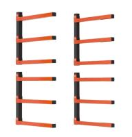 China Overhead Garage Storage Rack 17*1*15 inch Steel Wood Storage Rack for Indoor Garage for sale