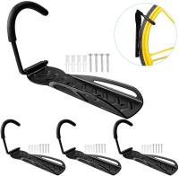 China Features Bike Rack Garage Wall Mount Bike Hanger Storage System Vertical Bike Hook for Indoor Shed for sale