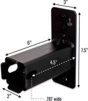 China ISO9001 Rohs CE 16949 Wall Holder Hanger Bike Rack for Bicycle Cargo Trailer Storage for sale