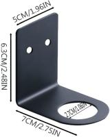 China Wall Mounted Soap Bottle Dispenser Holder for Soap Shampoo Conditioner or Lotion Bottle for sale