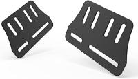 China Bed Frame Brackets Headboard Adapter Adjustable Attachment Parts for Black Metal Beds for sale