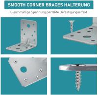 China Interior Furniture Hardware Outdoors Timber Connectors Metal Right Brackets for sale