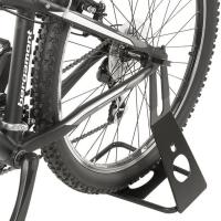 China 26-29 Inch Bicycle or Road Bike Rear Wheel Stand with Single-side Bracket and Steel Base for sale