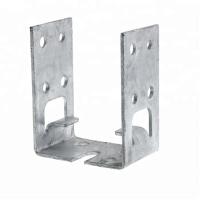 China Metric Metal Angle Post Brackets for 2x4 Wood Fences Free Mold Fee Easy Installation for sale