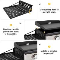 China Griddle Side Shelf Tray for Blackstone 17