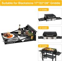 China Griddle Side Shelf Tray for Blackstone 17