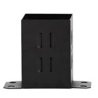 China 4*4inch Heavy Duty Post Anchor Base for Wood Fence Steel Support for Customer Needs for sale