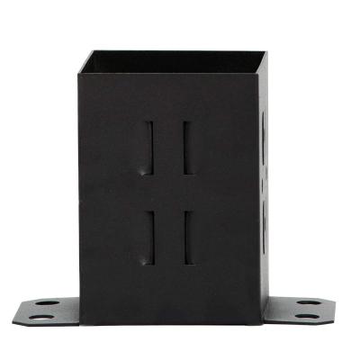 China 4*4inch Heavy Duty Post Anchor Base for Wood Fence Steel Support for Customer Needs for sale