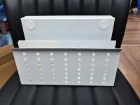 China Under Desk Storage Double-Deck Steel Hanging Desk Organizer Laptop Holder for Office for sale