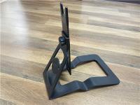 China Bicycle Store Adjustable Height Bike Vertical Maintenance Stand Carbon steel for sale