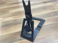 China Bicycle Store Adjustable Height Bike Vertical Maintenance Stand Carbon steel for sale