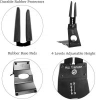 China Convenient  Heavy Duty Portable Bike Parking Repair Stand L-Shaped Vertical Stand for sale