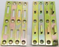 China Structure Single-side Bracket Galvanized Sheet Bed Rail Fasteners Bed Rail Brackets for sale
