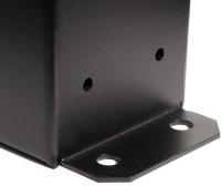 China 4x4 Wood Heavy Duty Post Anchor Base Nonstandard with ISO9001 Rohs CE 16949 Certification for sale