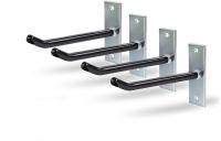 China Garage Wall Tool Holder Organization System Storage Tire Hooks in Black Carbon Steel for sale