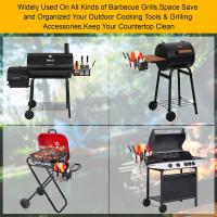 China BBQ Accessories Storage Box with Magnetic Tool Holder Paper Towel Holder for 28