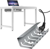 China Easily Install Cable Tray Basket for Standing Desk No Drill Required in Living Room for sale