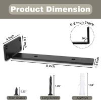 China Industrial Grade Heavy Duty Shelf Bracket Built to Last in Tough Environments for sale