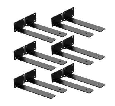China Industrial Style Single-side Bracket Powder Coated Cast Iron Rustic Industrial Design for sale