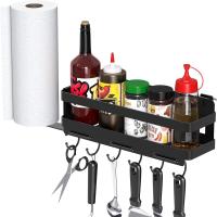 China Upgraded No Drill Griddle Caddy with Paper Towel Holder for 28