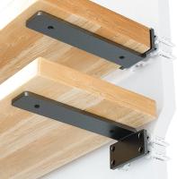 China Wall Installation Heavy Duty Hidden Bracket with Customized Powder Coated Finish for sale