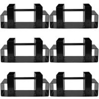 China Steel Firewood Log Rack Bracket Kit for Fireplace or Fire Pit Wood Storage Holder for sale