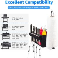 China Griddle Caddy with Paper Towel Holder for 28