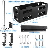 China Griddle Caddy with Paper Towel Holder for 28