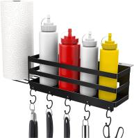 China Space Saving BBQ Accessories Storage Organizer Box Firm Installation Griddle BBQ Caddy for sale