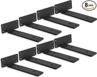 China Floating Hidden Metal Shelf Bracket Flexible Design for Hidden Shelves for sale
