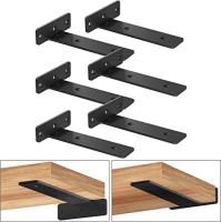 China Functional Design Heavy Duty Floating Shelf Brackets with Powder Coating Coating for sale