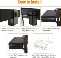 China Free Installation BBQ Caddy with Knife Holder for 28