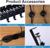 China Hook Type Installation for Sturdy Metal Retractable Cable Tray and Storage Under Desk for sale