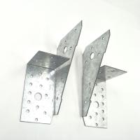 China Standard Reinforced Hot Dip Galvanising Bracket Triangle Corner Metal Angle Connector for sale