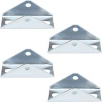 China Adjustable Carbon Steel Plating Roof Rack Mounting Brackets for Heavy Duty Roof Panels for sale