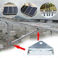 China Adjustable Carbon Steel Plating Roof Rack Mounting Brackets for Heavy Duty Roof Panels for sale