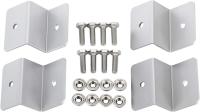 China Solar Panel Z Brackets Mounting Set for RV Boat Off Grid Roof Powder Coating 3.94*2.6 for sale