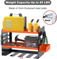 China Carbon steel Cordless Drill Tool Holder for Charging Station Wall Mounted Type for sale