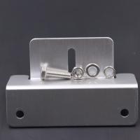 China 3.94*2.6 White Power Black Solar Panel Z Bracket Mount Lightweight Anodized Aluminum Mounting Brackets for sale