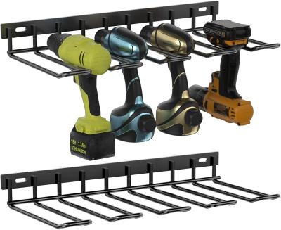 China Wall Storage Power Tool Organizer And Heavy Duty Rack For Garage Pegboard Workshop for sale